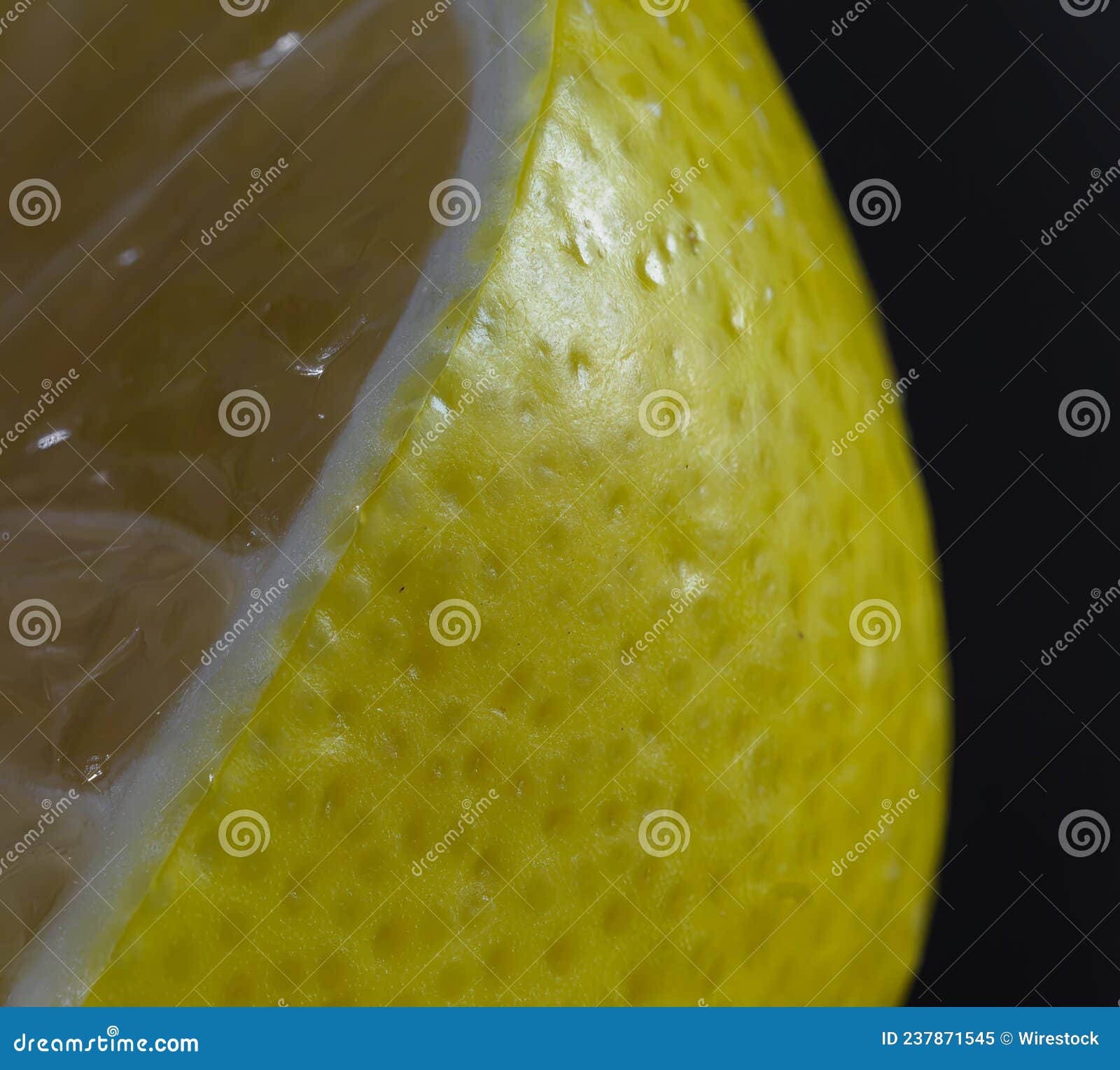 Macro photo of a lemon stock image. Image of fruit, closeup - 237871545