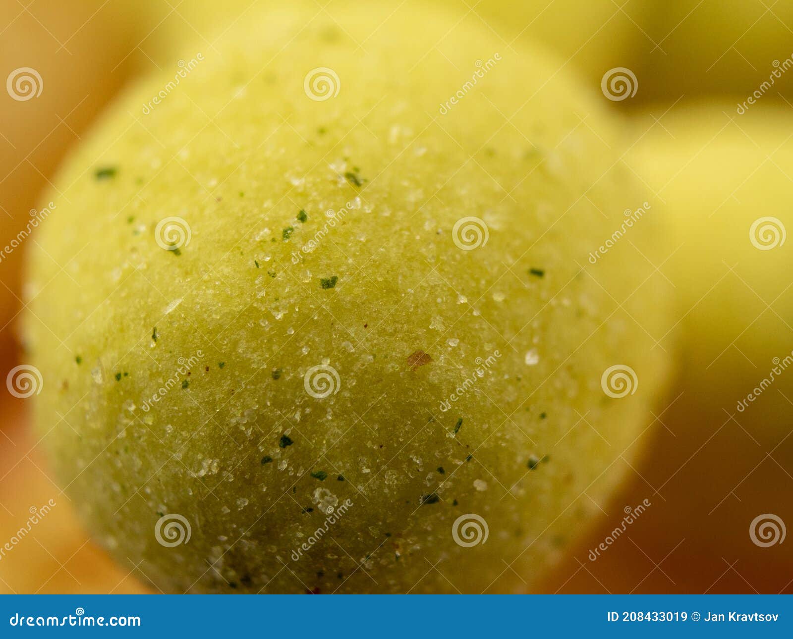 Macro Photo Nutlet in Salt and Spices Stock Image - Image of flora ...