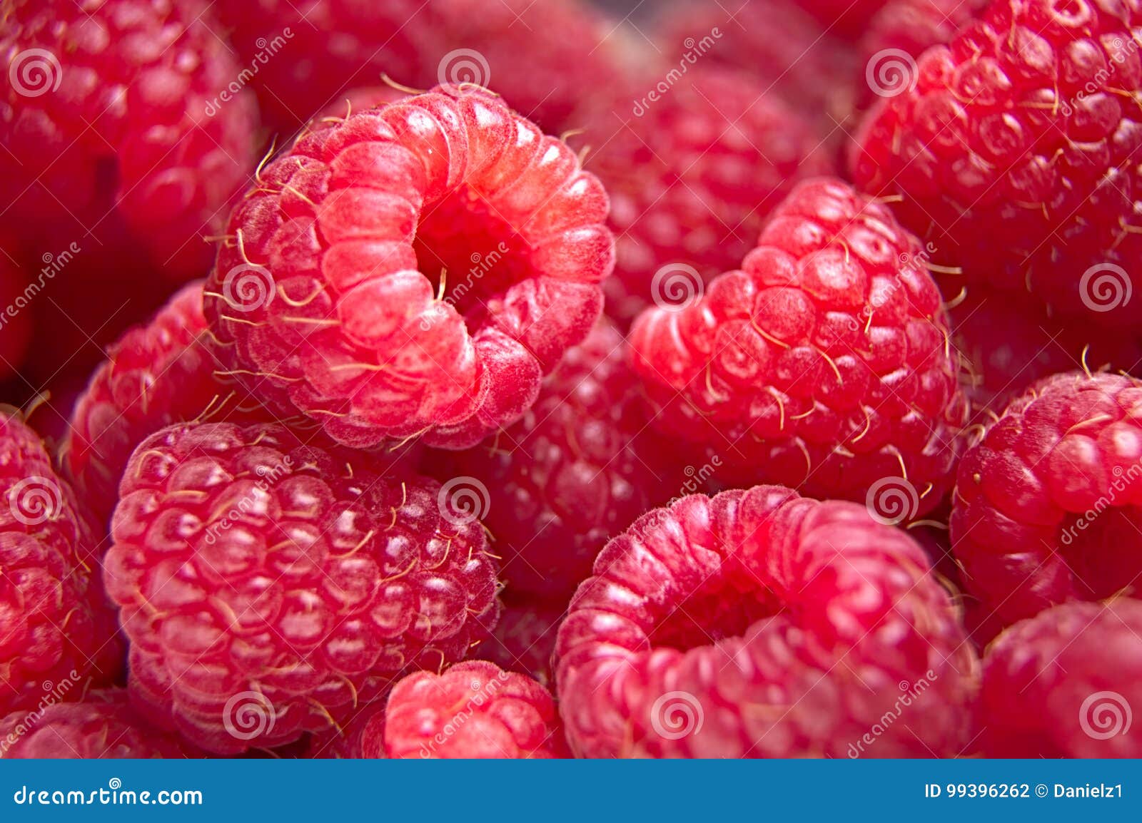 Macro photo of raspberries stock photo. Image of delicious - 99396262