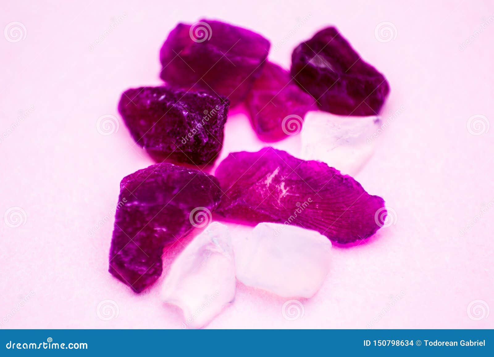 Macro Photo of Silica Cat Litter. Silicon Dioxide Crystals Stock Photo ...