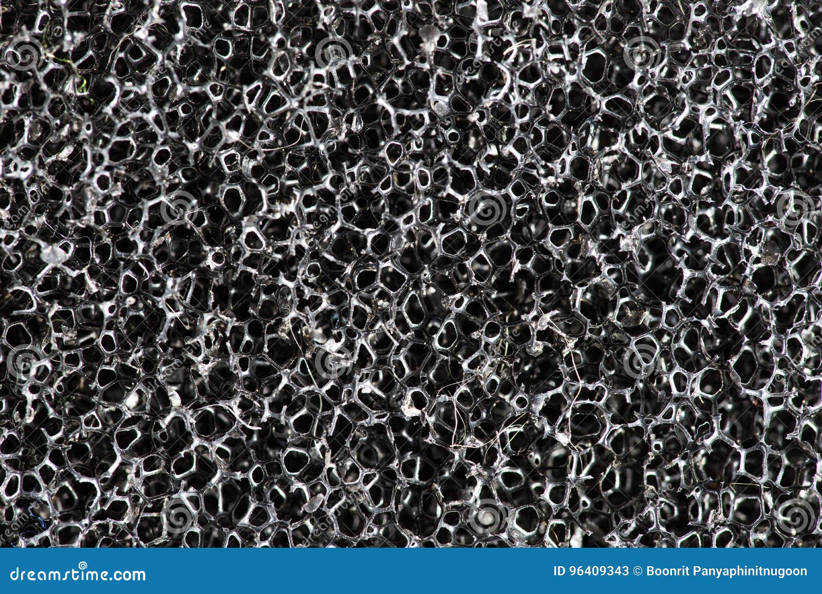 Macro Photo, Texture of Black Water Filter. Stock Image - Image of ...