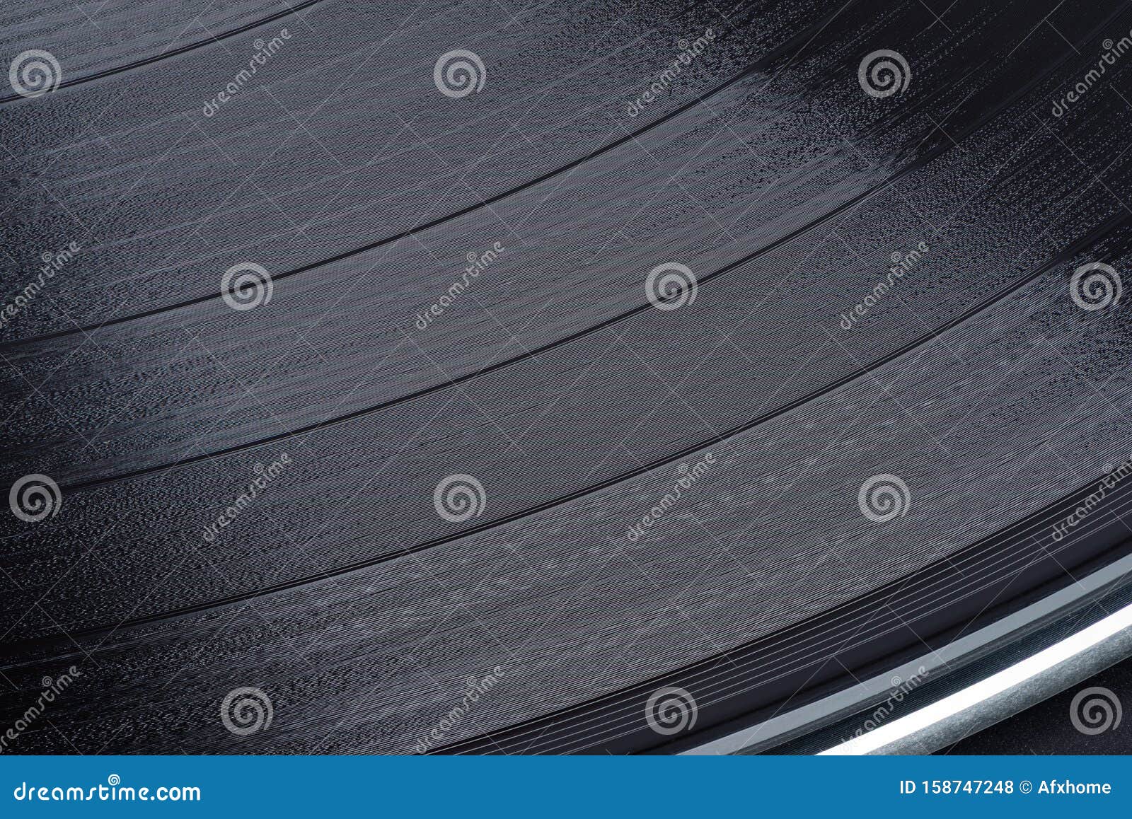 Macro Photo of a Vinyl Record All in the Field of Sharpness, Texture ...
