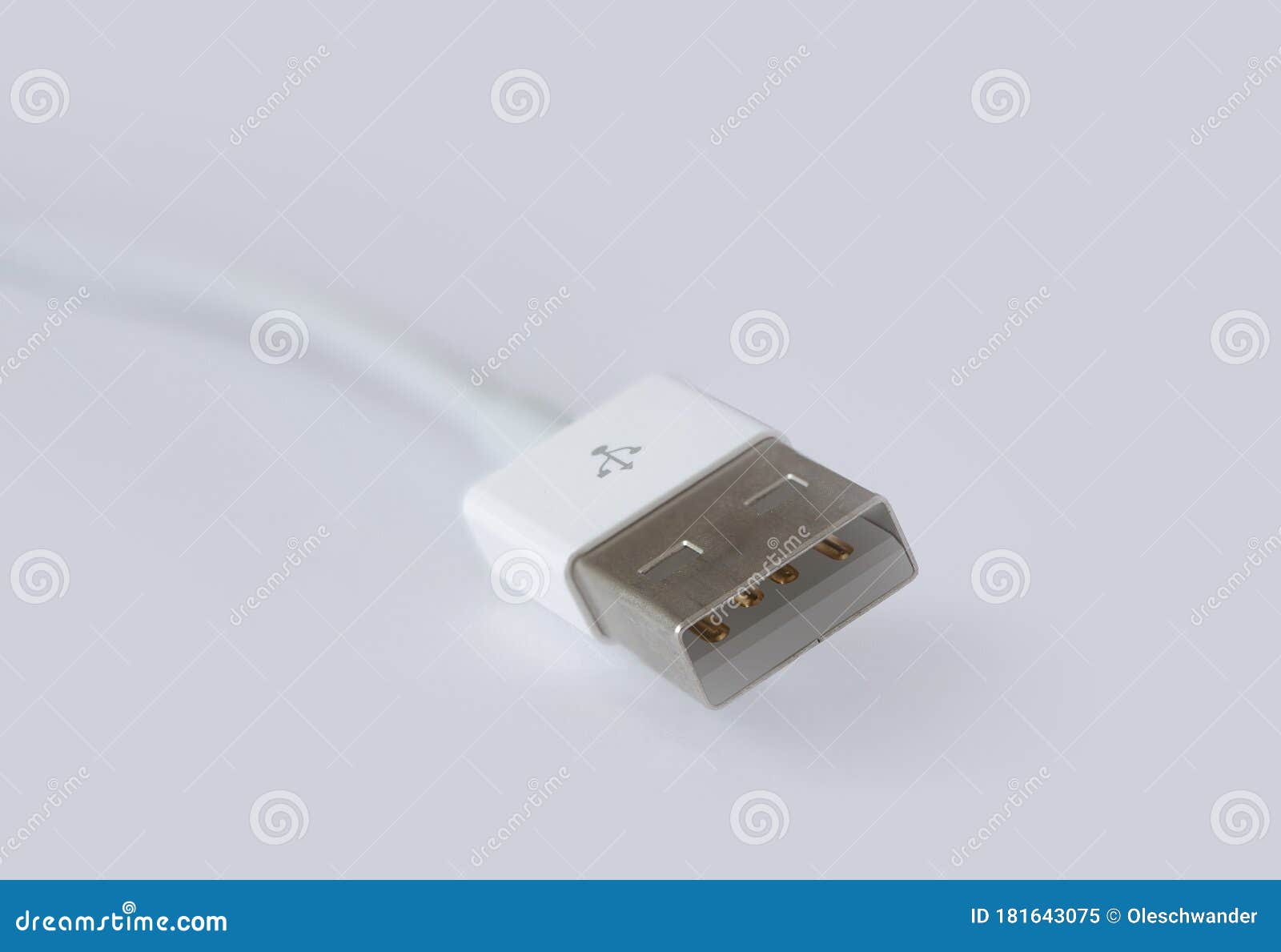 Macro Photo of White Micro Usb Plug with Cord, Cable and Connector ...