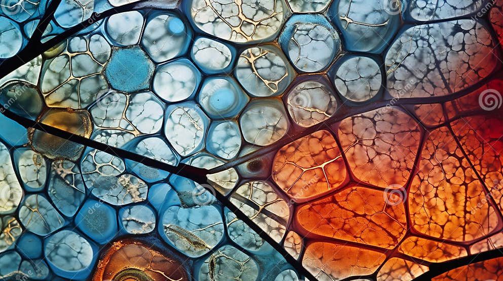 A Macro Photograph of a Laboratory Microscope Slide, Displaying ...