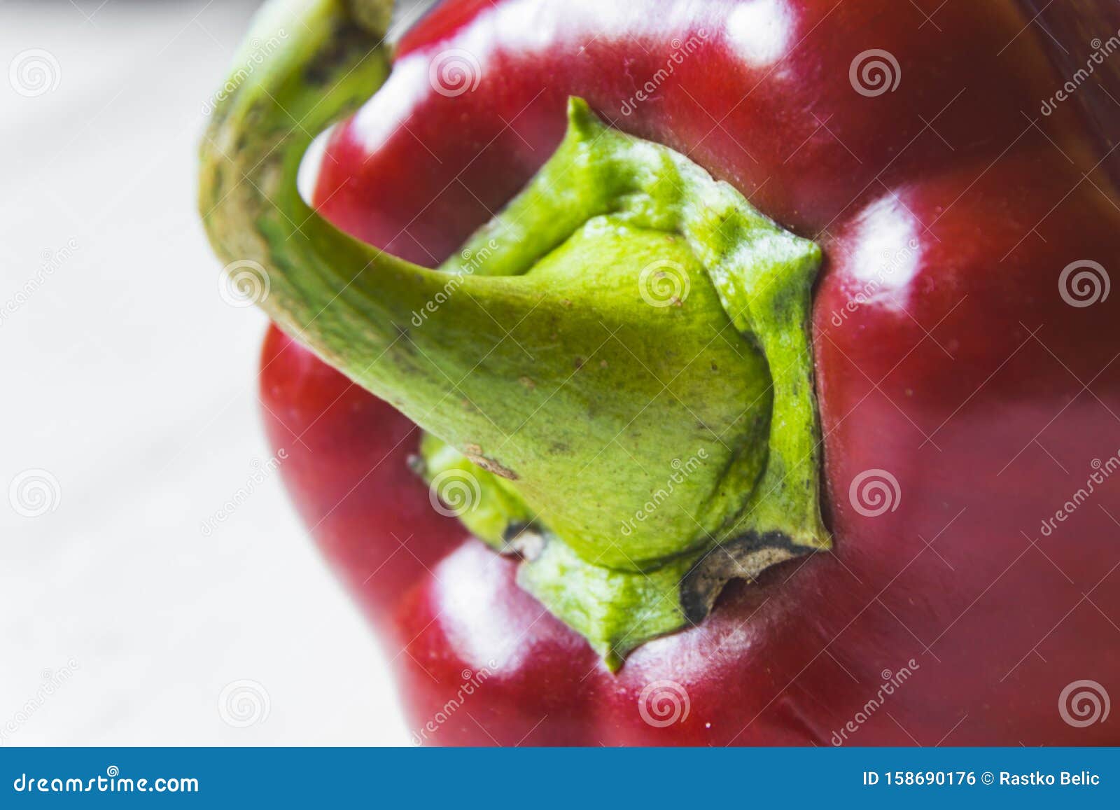Macro Photography of Fresh, Red Pepper Paprika Stock Photo - Image of ...