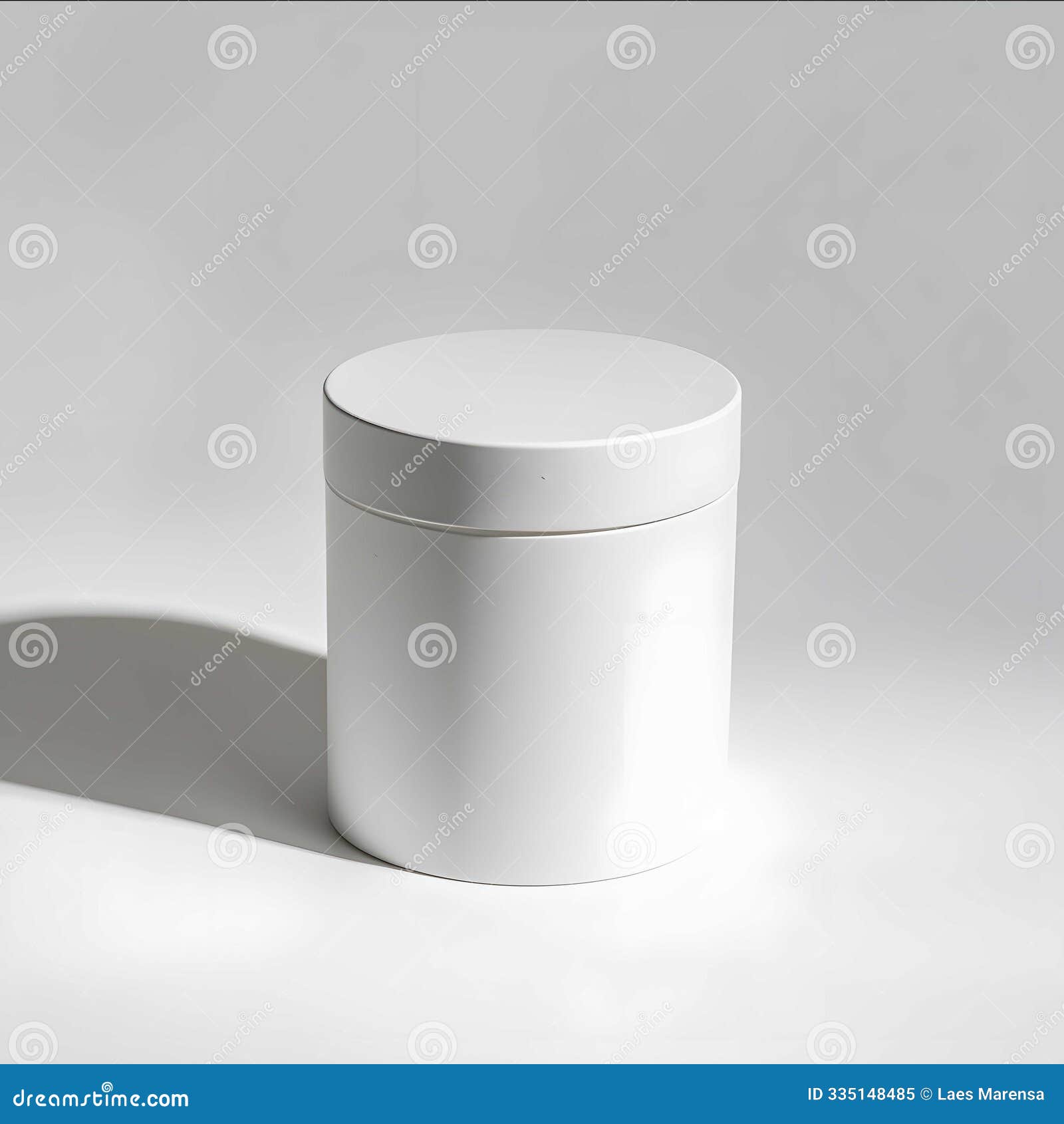 Macro Photography of a White Cylindrical Box on a White Background 50 ...