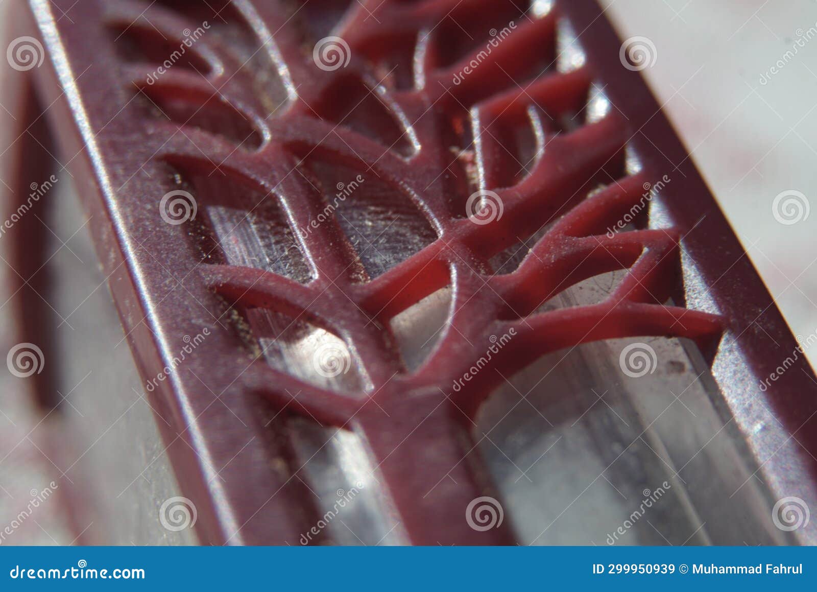 Macro Photos with Abstract Objects or Red Carvings Stock Image - Image ...