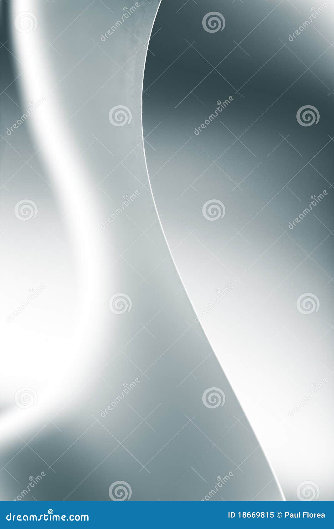 Macro Picture of a Curved Sheet of Paper Stock Image - Image of concept ...