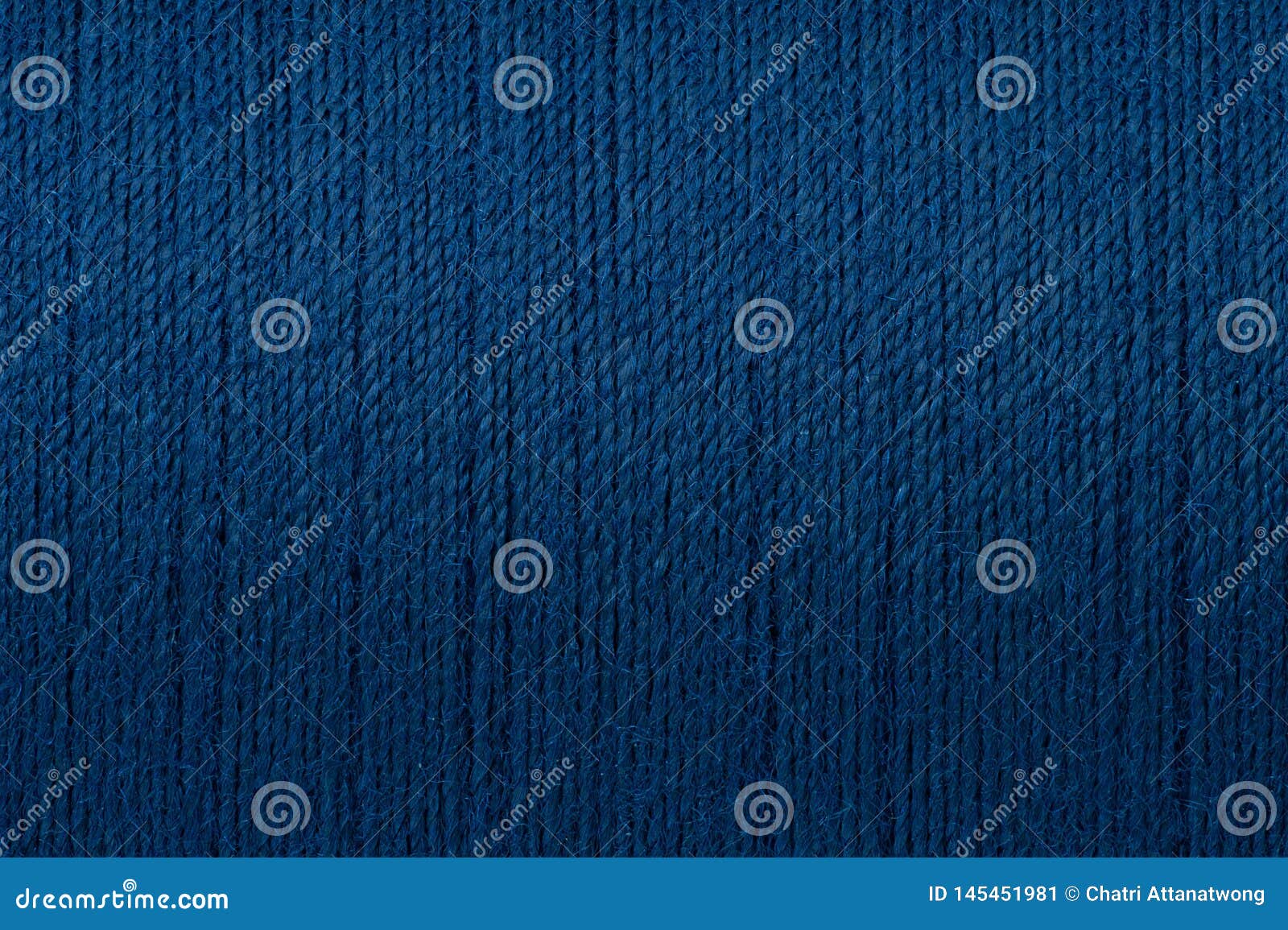 Macro Picture of Dark Blue Thread Texture Background Stock Illustration ...