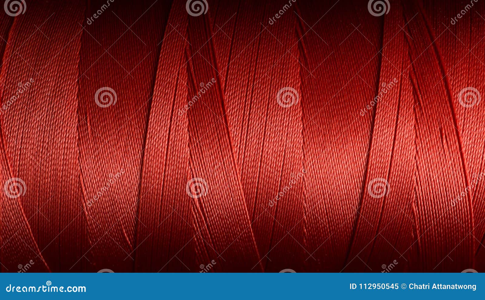 Macro Picture of Red Color Thread Texture Stock Image - Image of ...