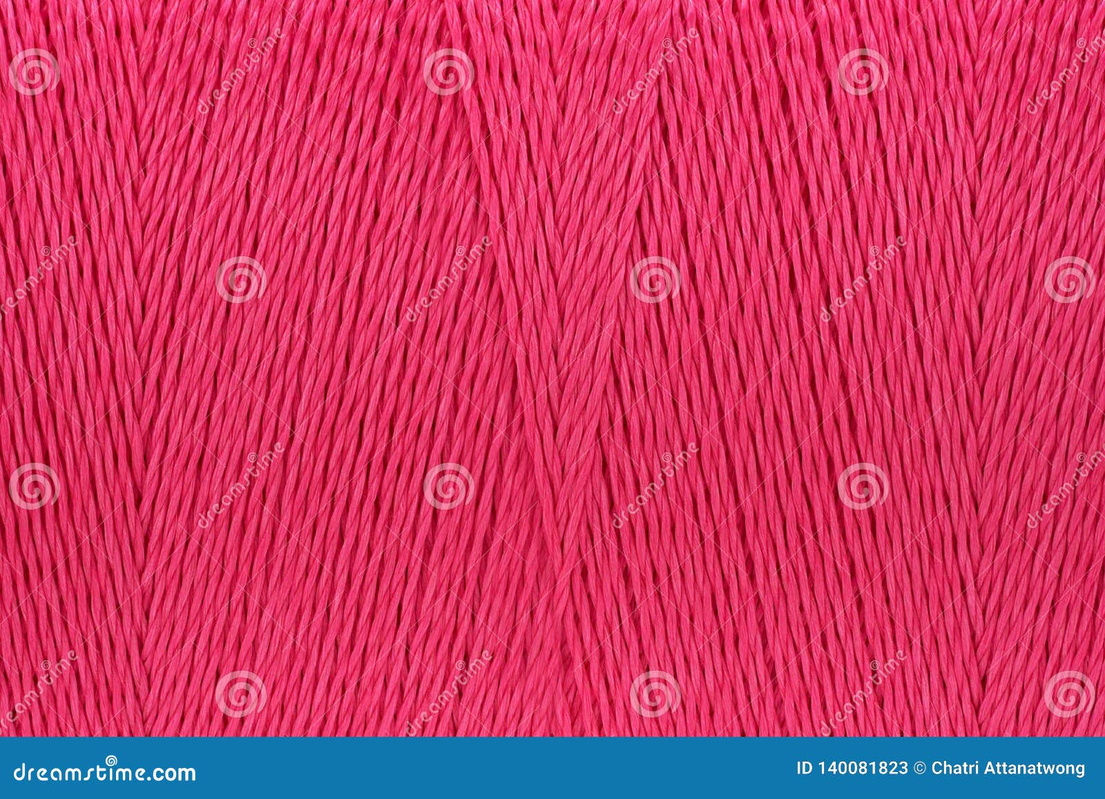 Macro Picture Of Thread Texture Pink Color Background Royalty-Free ...