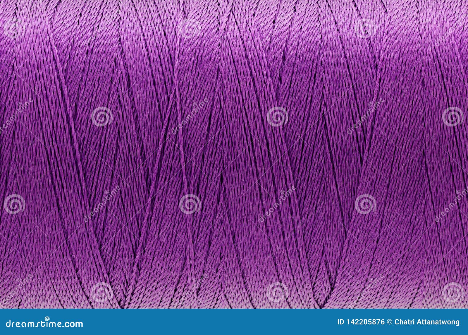 Macro Picture Of Thread Texture Violet Color Background Stock ...