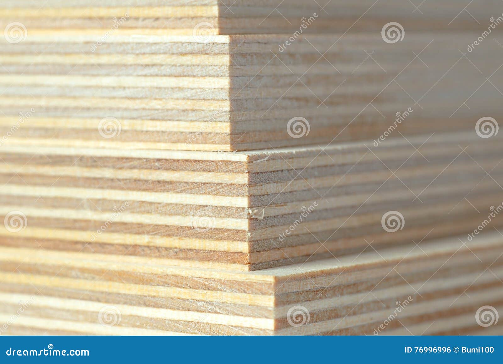 Macro Plywood Boards Stacked Stock Photo - Image of abstract, design ...
