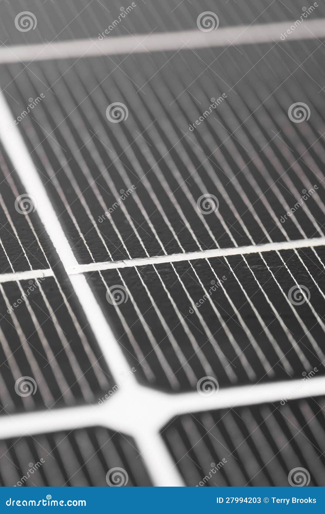 Macro PV Solar Panel. stock image. Image of environmental - 27994203