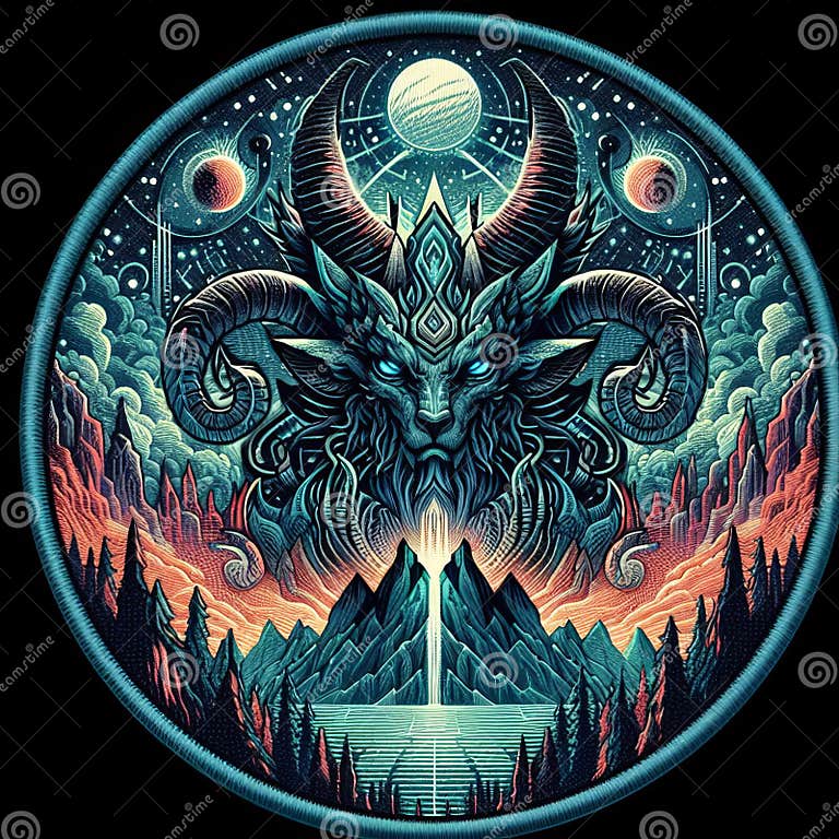 Macro Realism Patch Patches with Hyper Realistic Illustration Stock ...