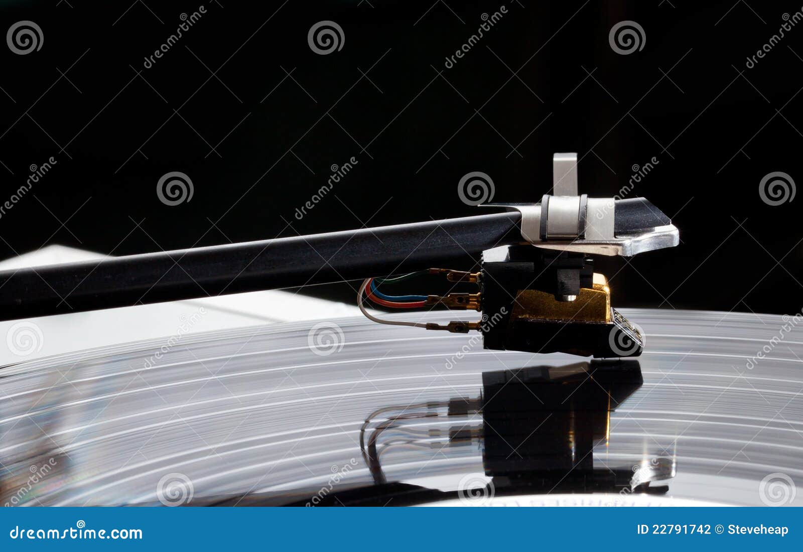 Macro of Record Turntable Cartridge Stock Photo - Image of closeup ...
