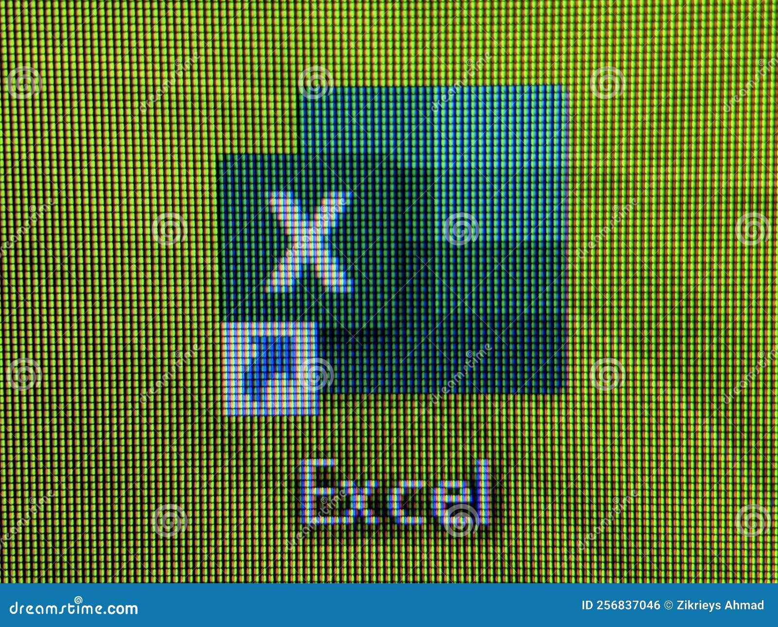 Macro of Microsoft Office Excel Icon on Laptop Display Editorial Photo ...