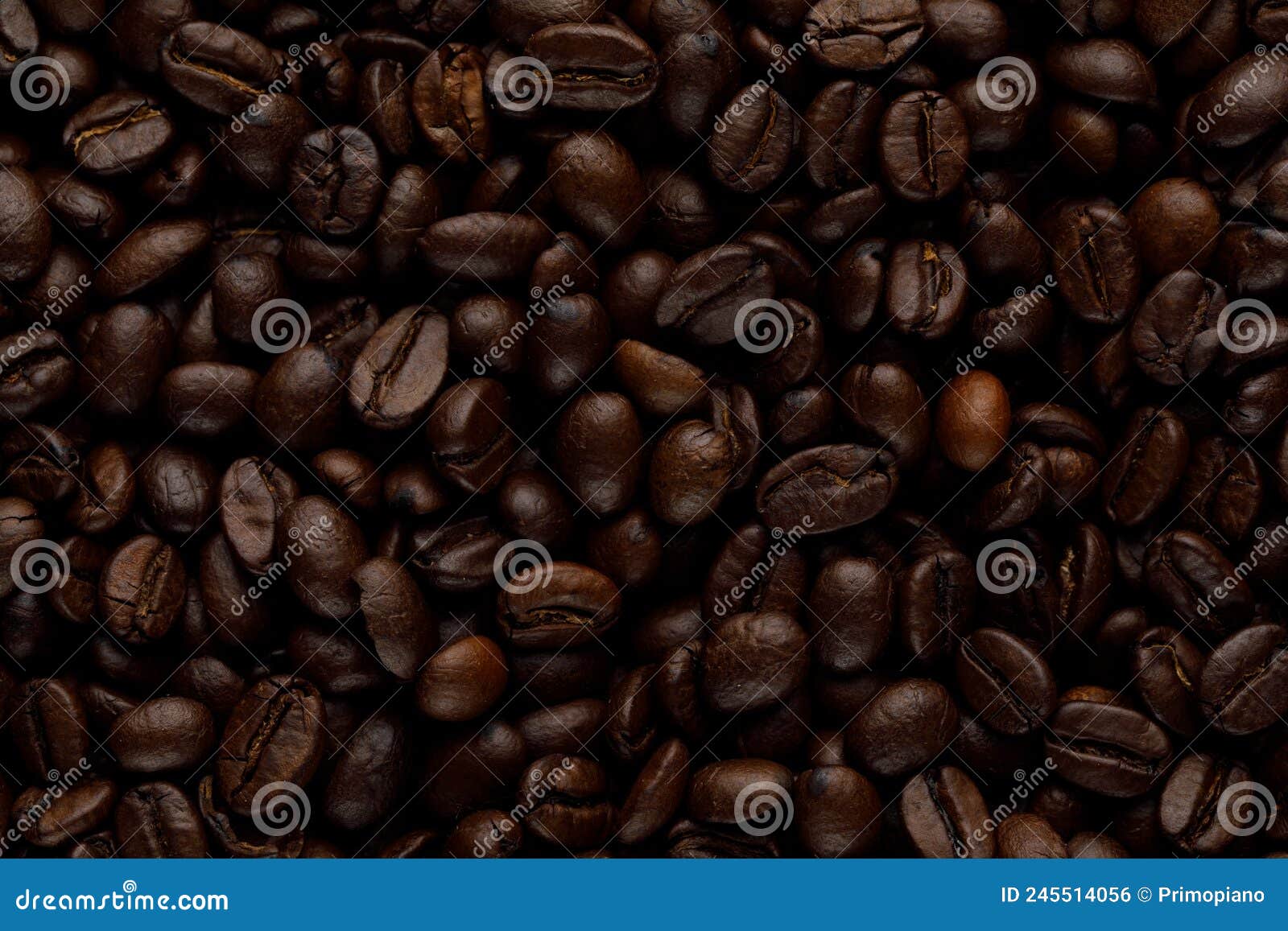 The Macro Of Roasted Coffee Beans Background, The Texture Pattern Stock ...