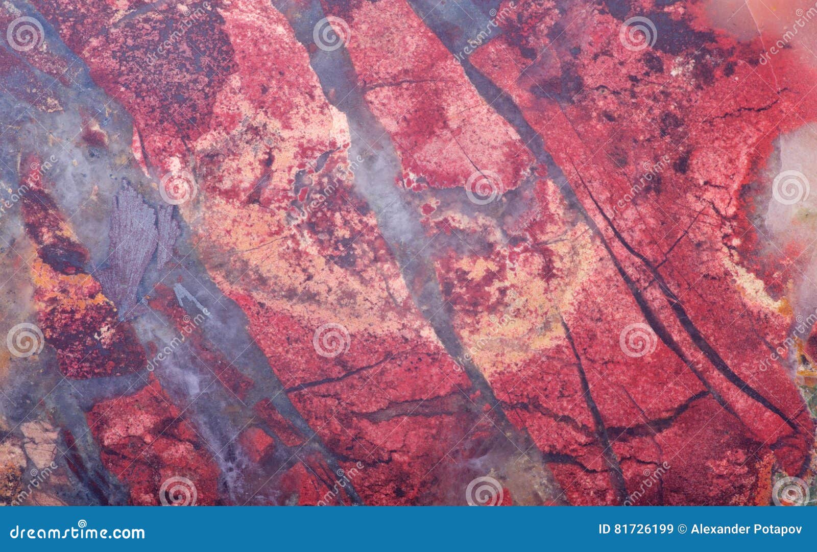 Macro Roja Y Gris De La Textura Del Jaspe Imagen de archivo - Imagen de ...