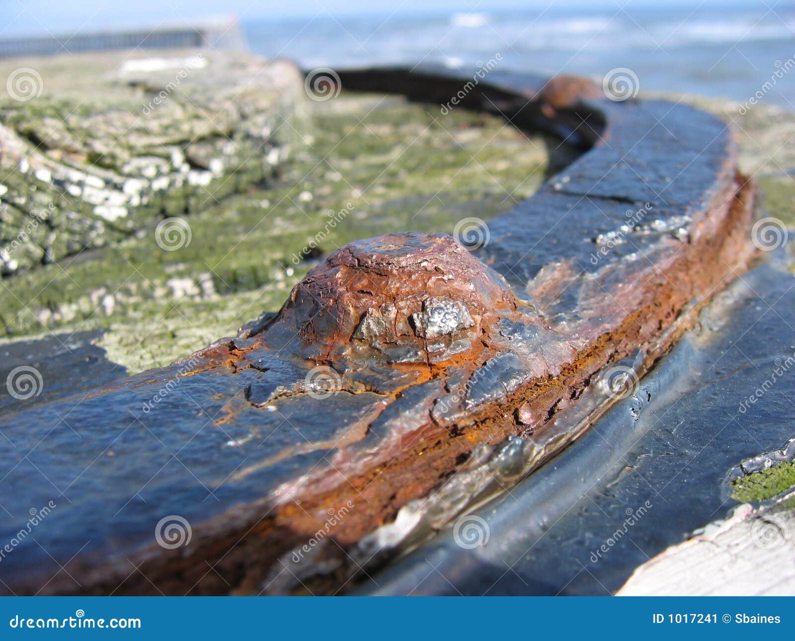 Macro Of Rusting Flaking Ironwork Stock Image - Image of black, rust ...