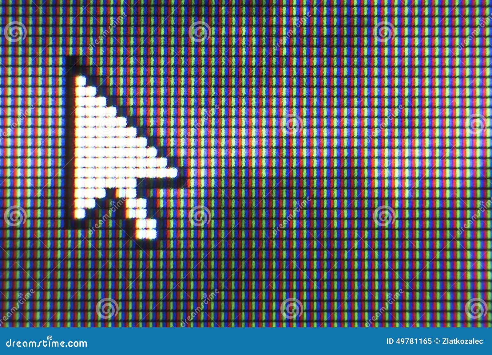 Macro screen lcd stock image. Image of macro, close, hand - 49781165