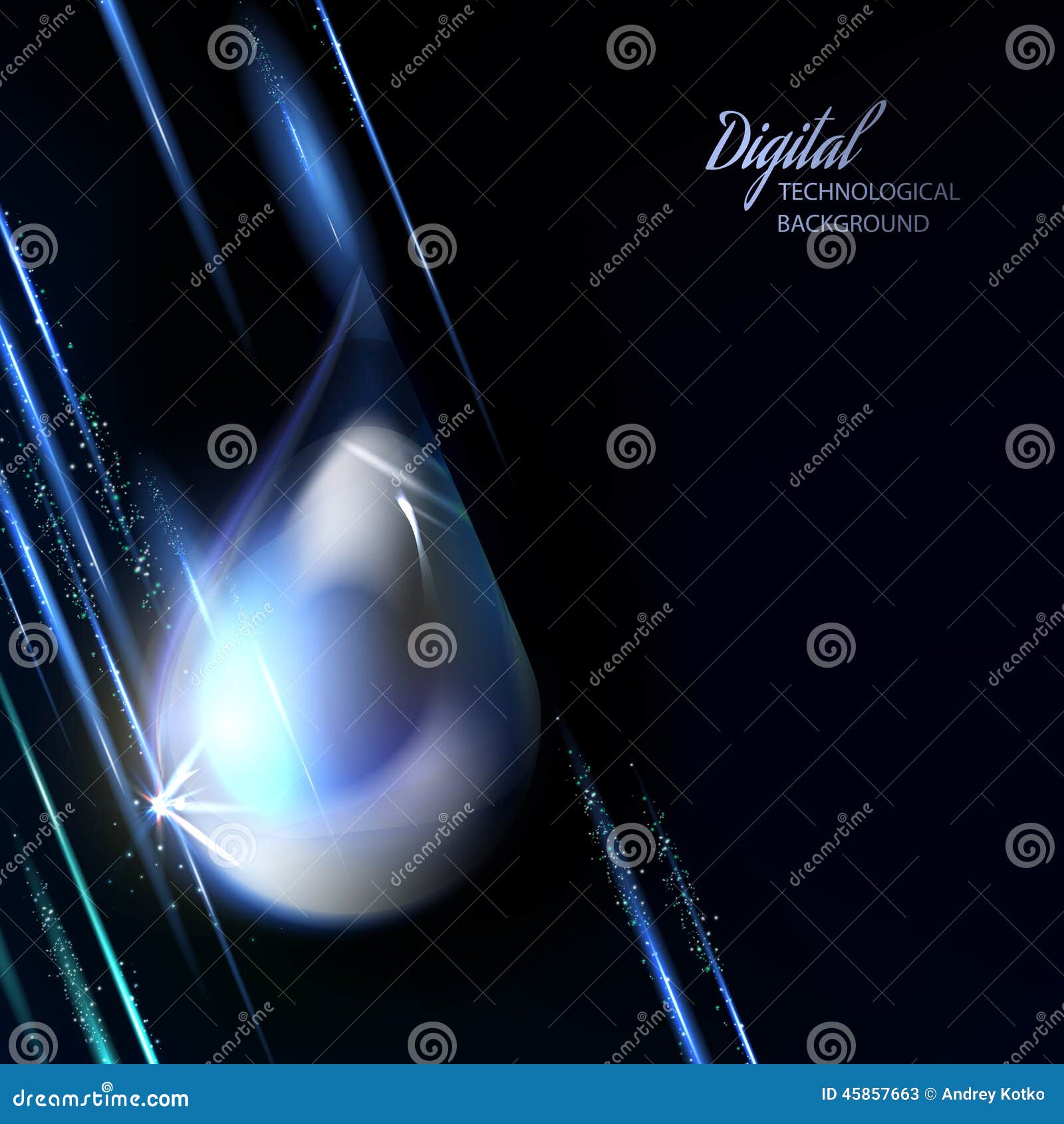 Macro of Shiny Drop on Dark Background. Stock Image - Image of glow ...