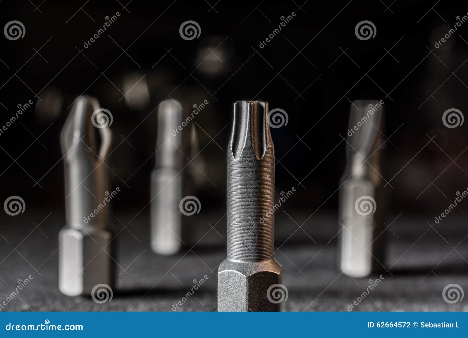 Macro of a Shiny Star Bit stock photo. Image of parallel - 62664572