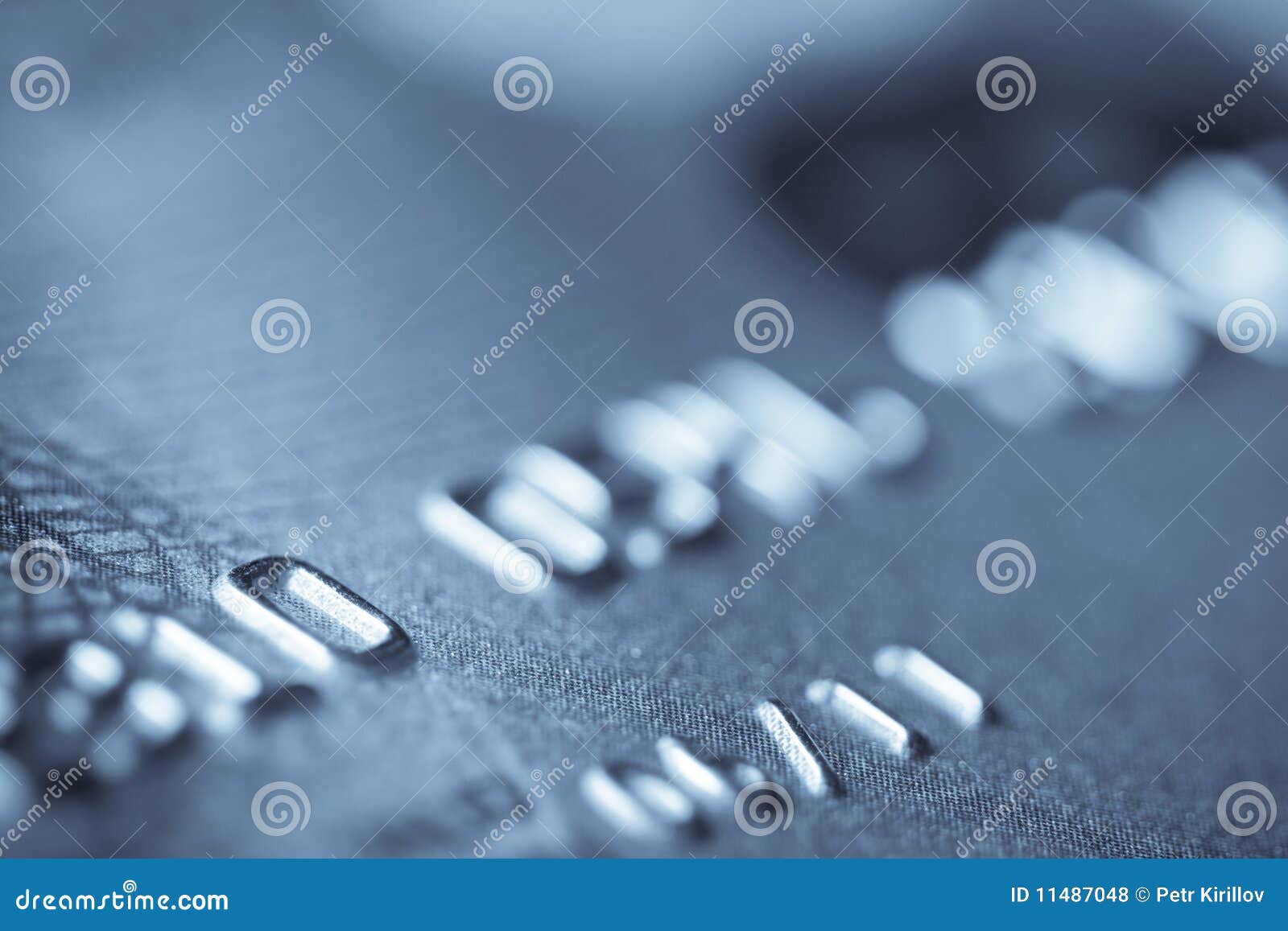Macro Shoot of a Credit Card Stock Photo - Image of abstract, extreme ...