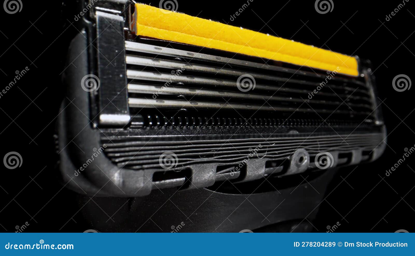 Macro Shoot of the Razor Blade Stock Video - Video of modern, tool ...