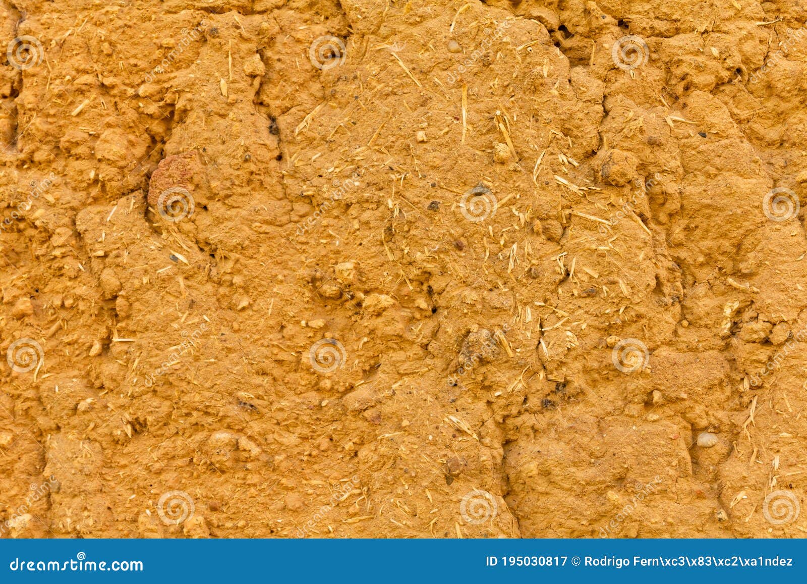 Macro Shot of an Adobe Wall Texture Stock Image - Image of culture ...