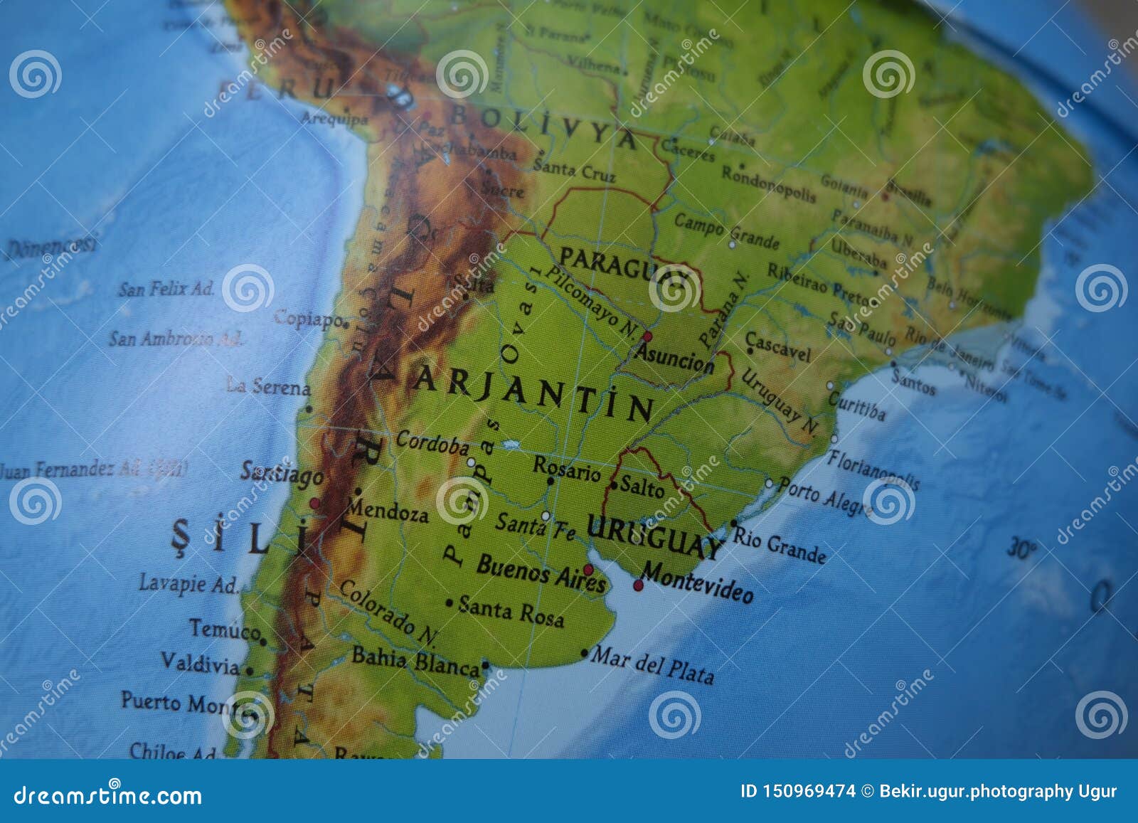 World Map Background - Argentina Stock Photo - Image of alberta ...