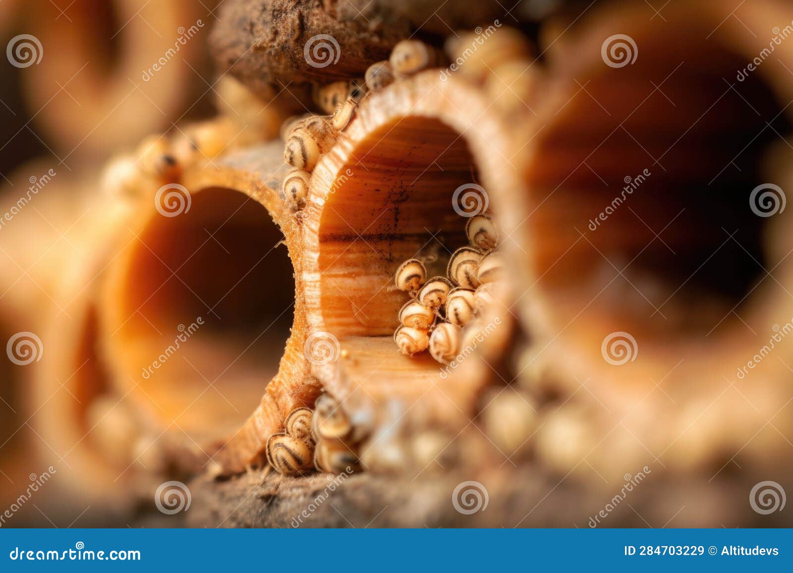 Tunnels Insect Damage To Trees Royalty-Free Illustration ...