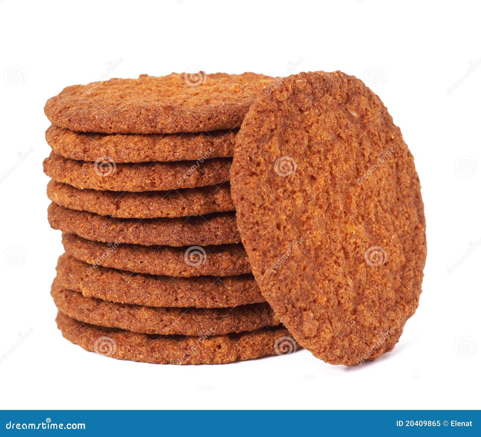 Macro shot of cookies stock image. Image of delicious - 20409865