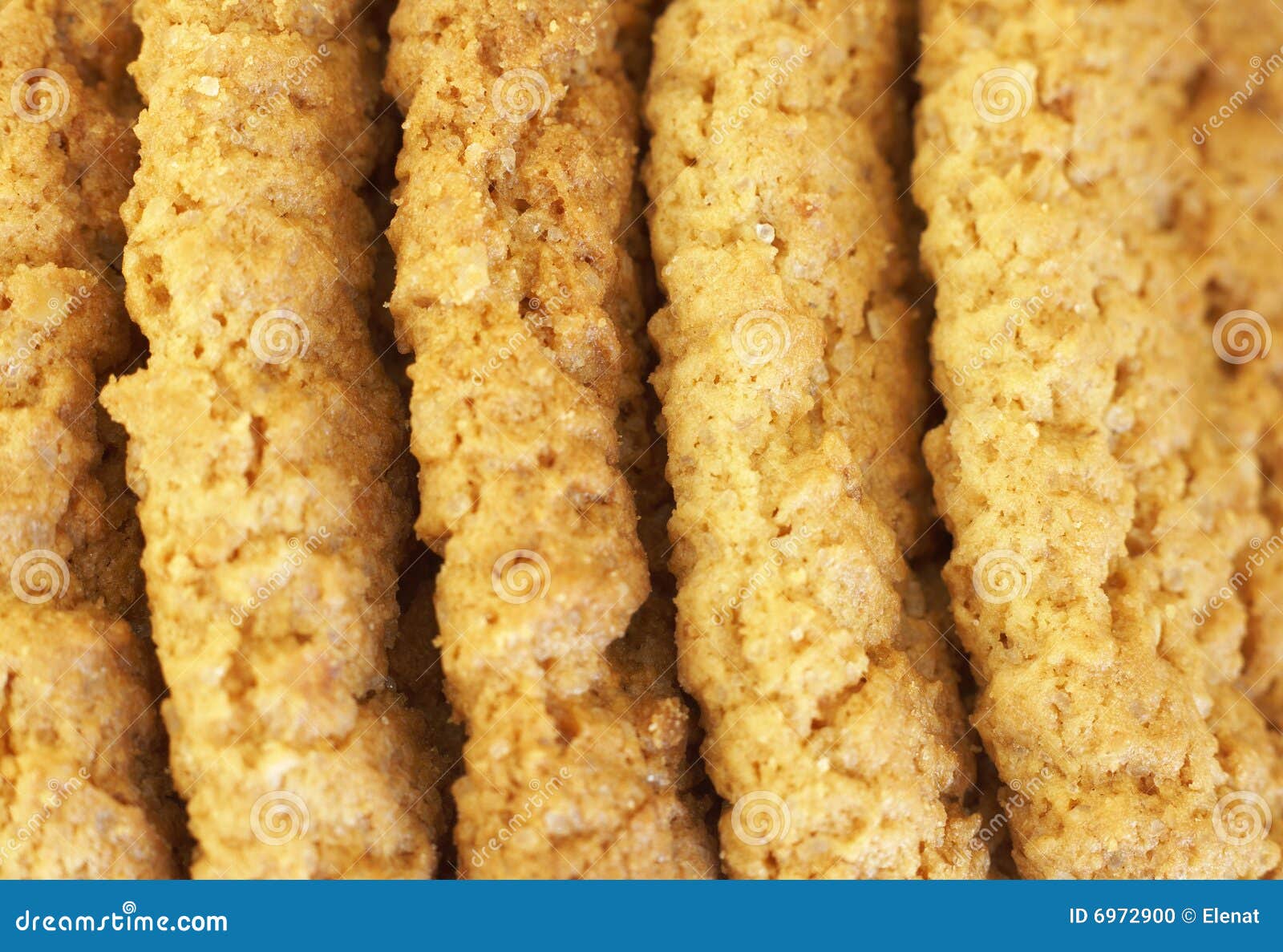 Macro shot of cookies stock photo. Image of catering, dessert - 6972900