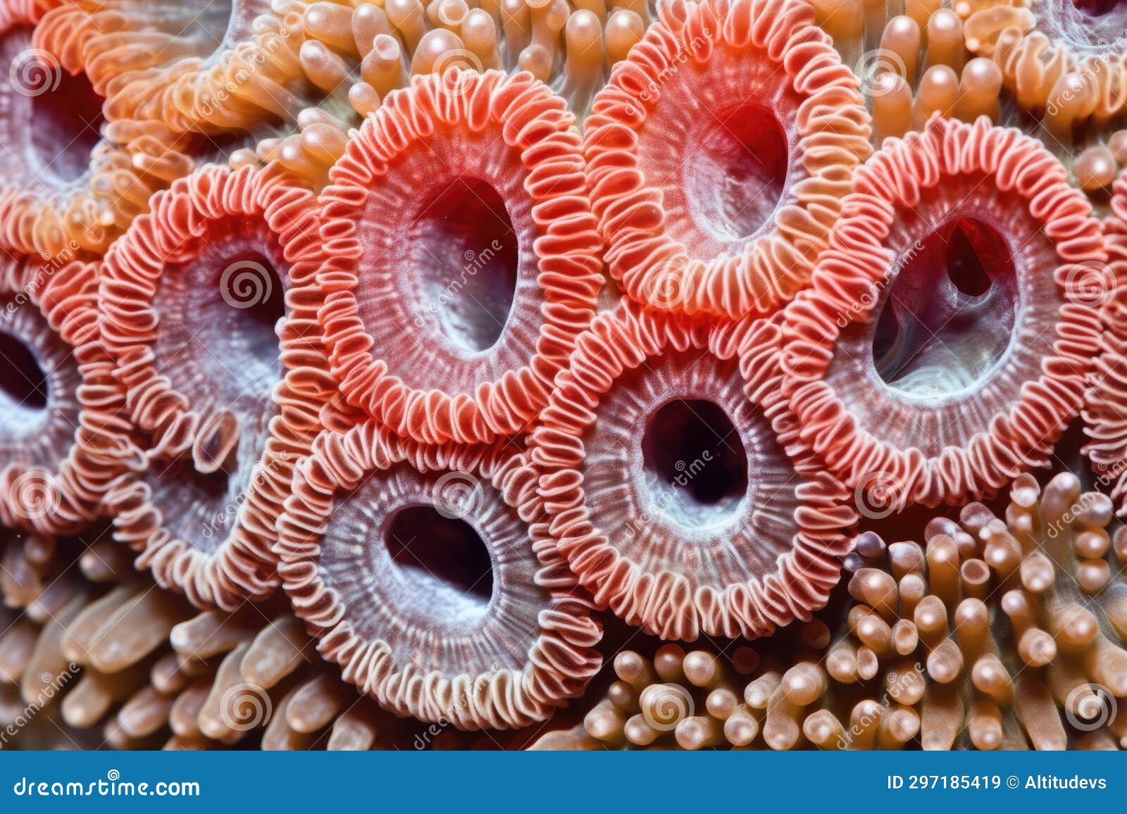 Macro Shot of a Coral Polyp Stock Image - Image of coral, reef: 297185419