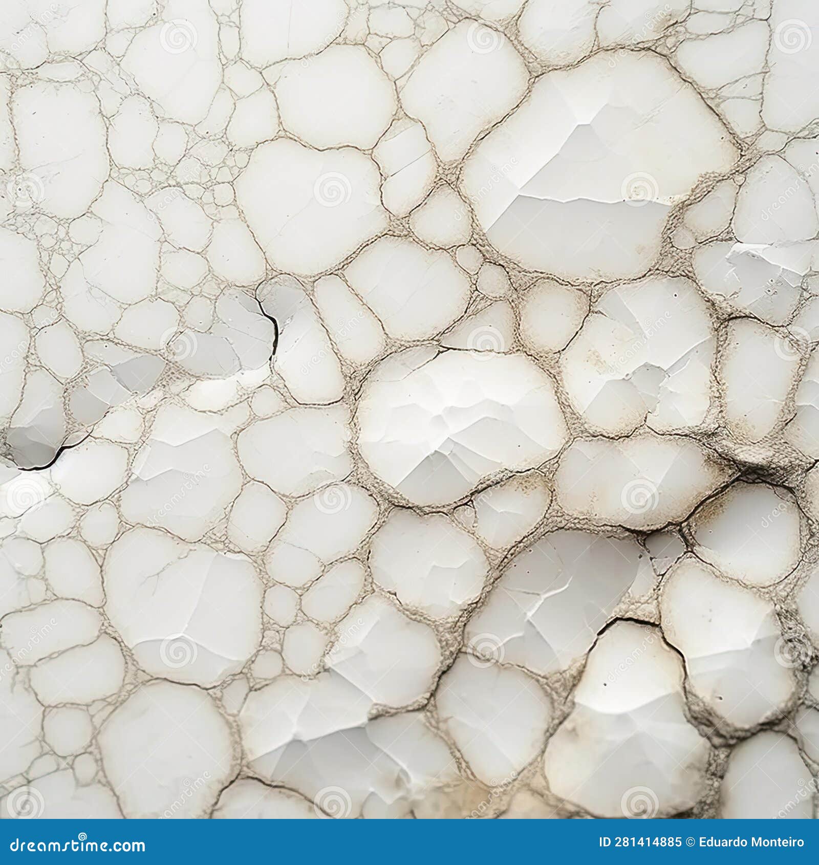 Macro Shot of Cracked White Marble Texture - Background Stock Image ...