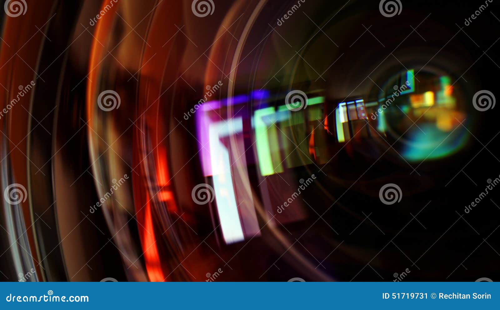 Macro Shot of Front Element of a Camera Lens Stock Image - Image of ...