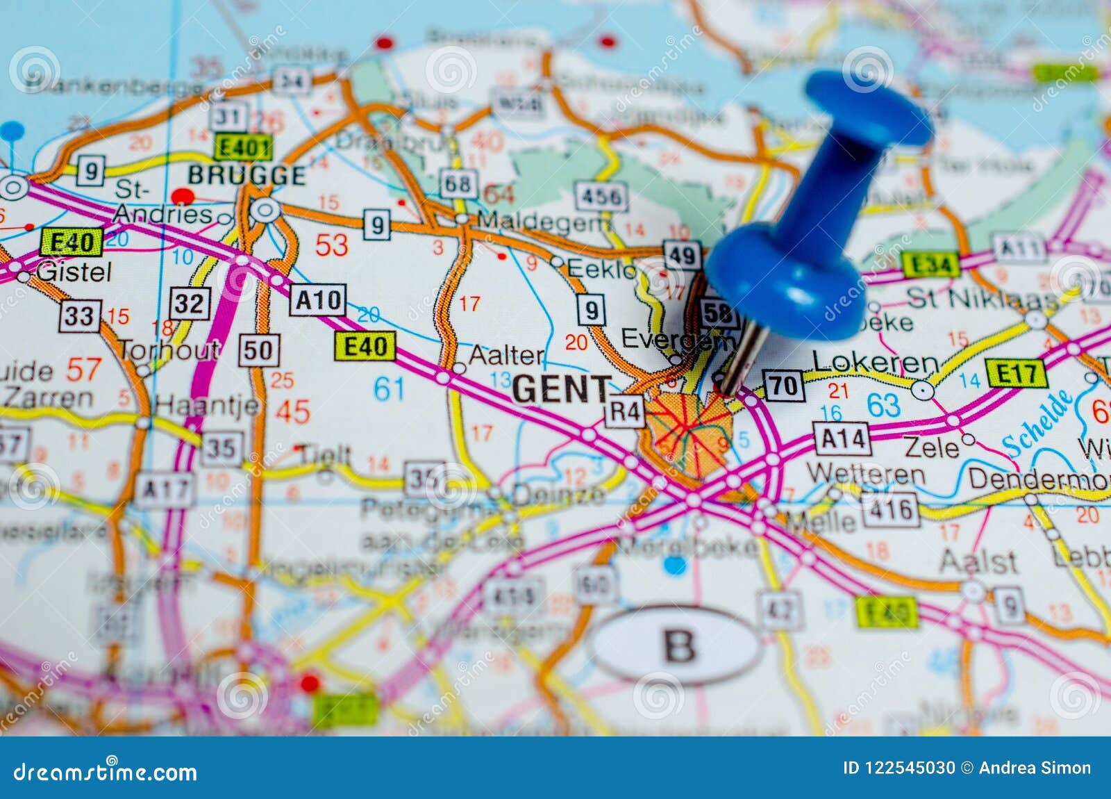 Ghent City Map Stock Photos - Free & Royalty-Free Stock Photos from ...