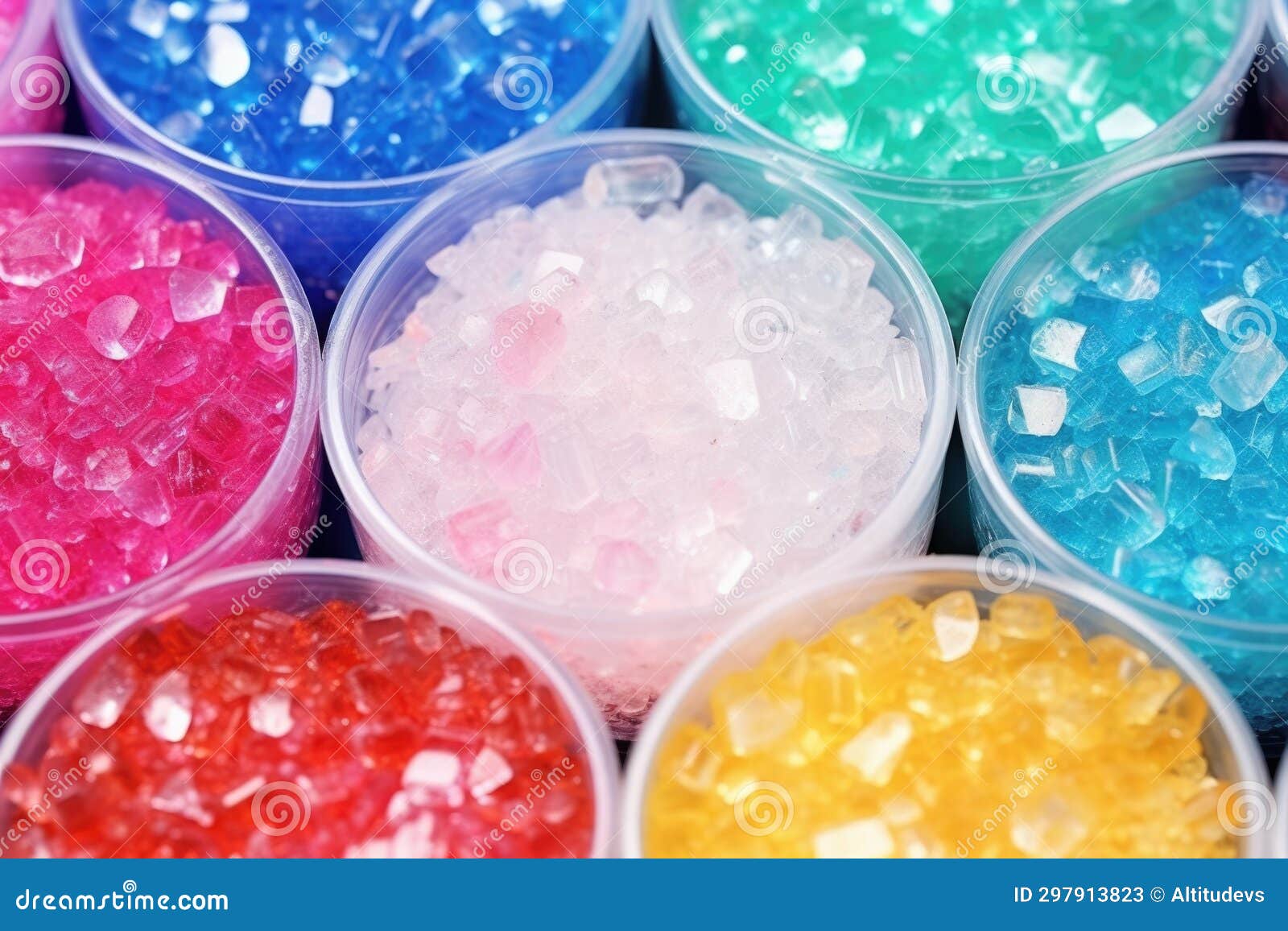 Macro Shot of Glitter Filled Squishy Gel Stock Image - Image of texture ...