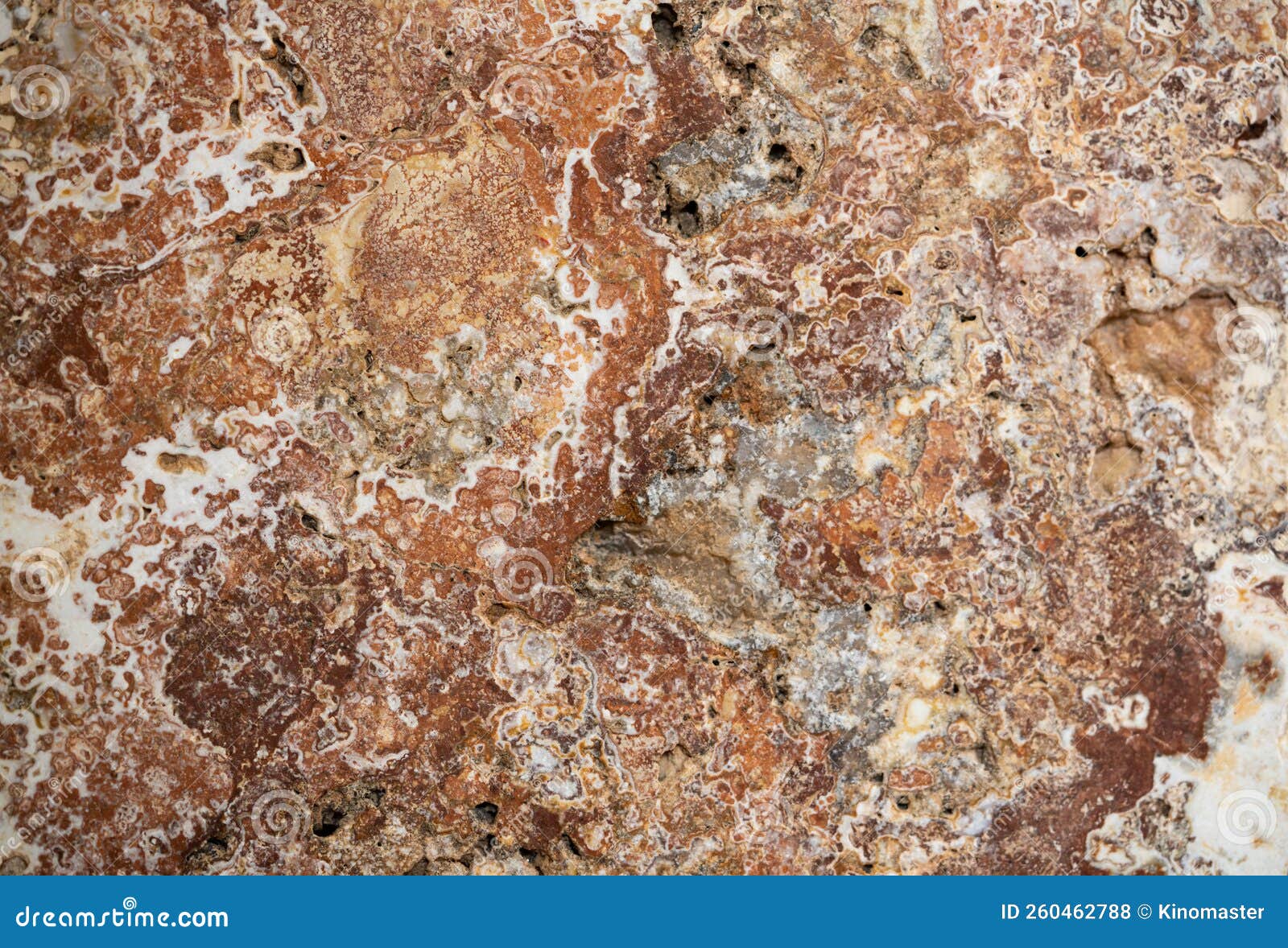 Macro Shot of Granite or Marble Stone Structure with Brown White ...