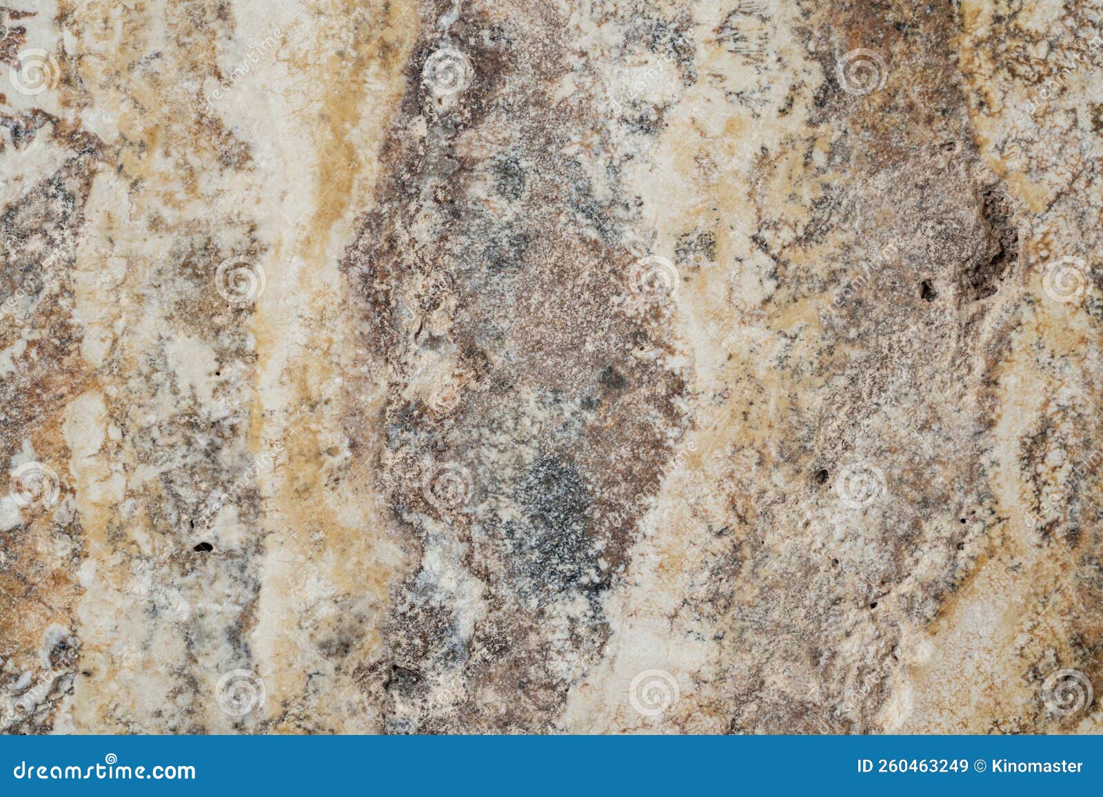 Macro Shot of Granite or Marble Stone Structure with Brown White ...