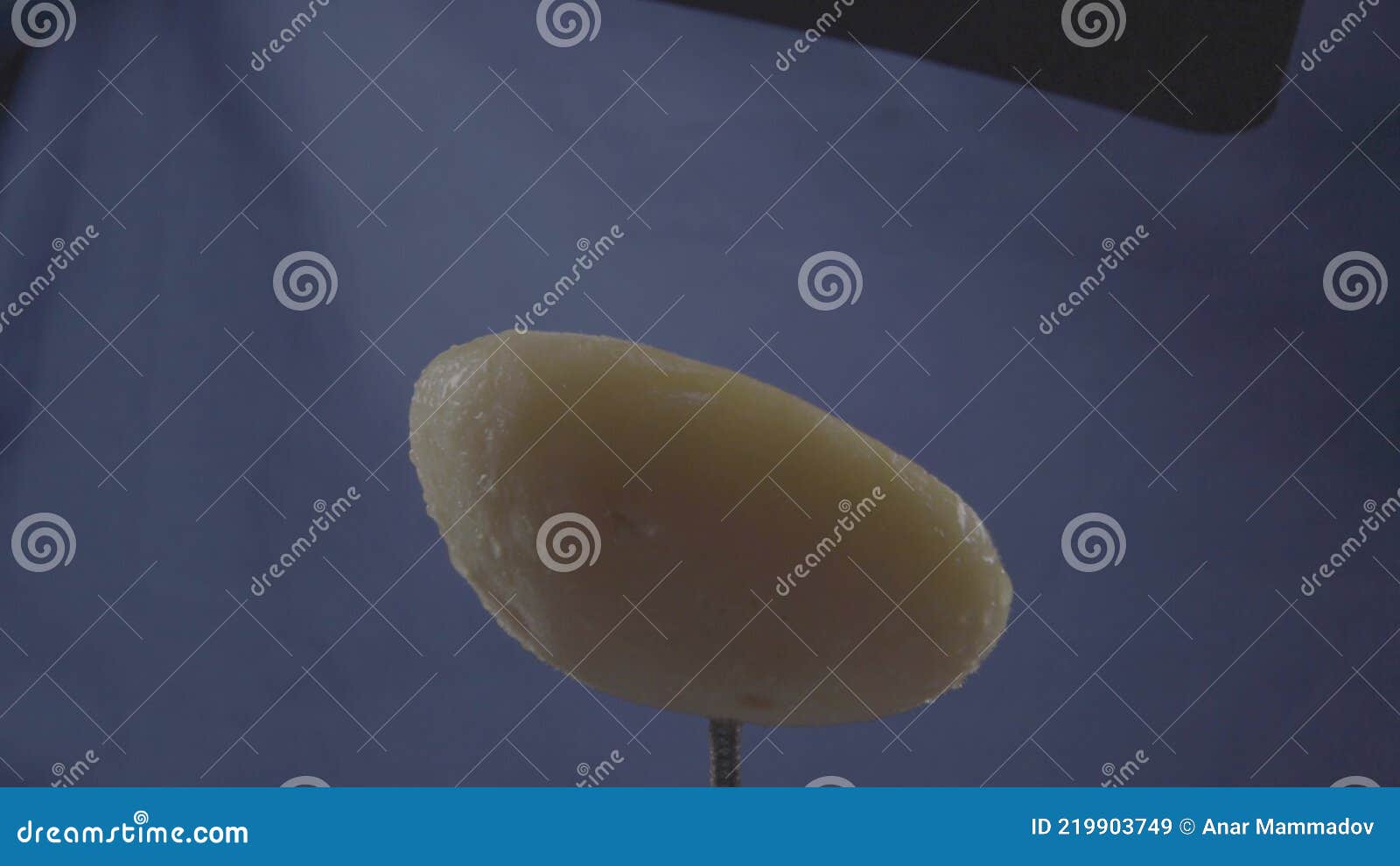 Apricot Rotating with Loop on Blue Screen for Chroma Key Stock Video ...