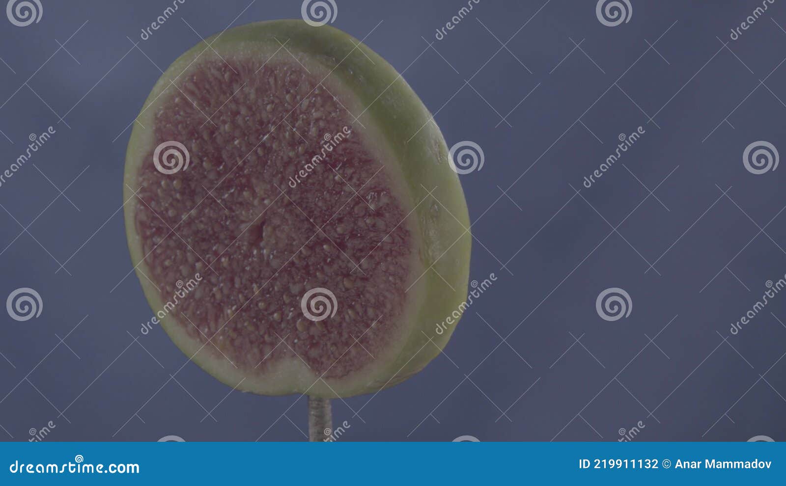 Fig Rotating with Loop on Blue Screen for Chroma Key Stock Footage ...