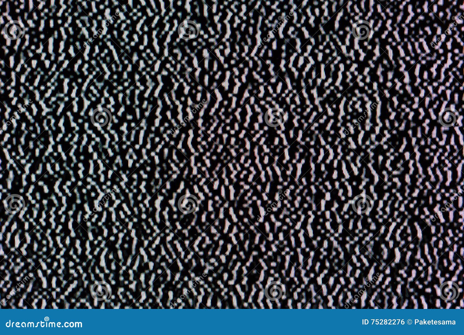 Macro Shot of LCD TV Matrix Stock Photo - Image of green, pixelated ...