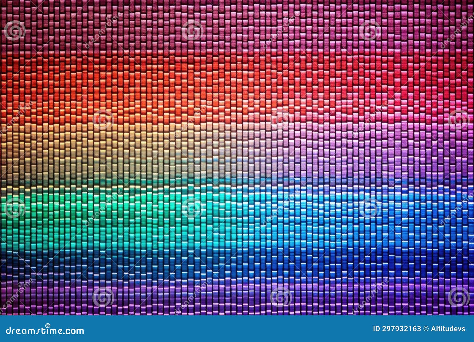 Macro Shot of a Microled Screen with Color Spectrum Display Stock Image ...