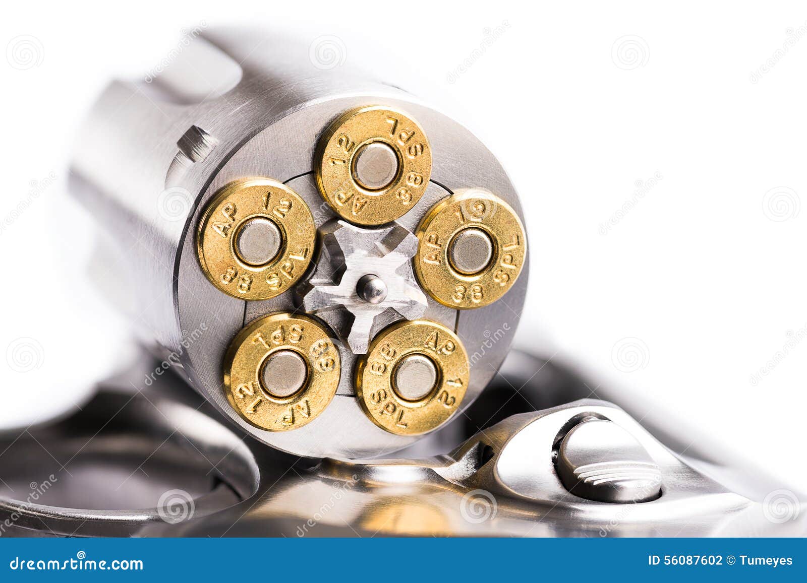 Loaded Revolver Barrel