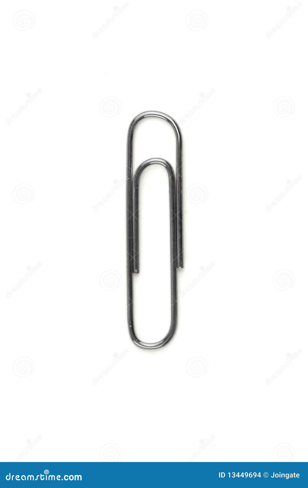 Macro shot of a paperclip stock photo. Image of paperclip - 13449694