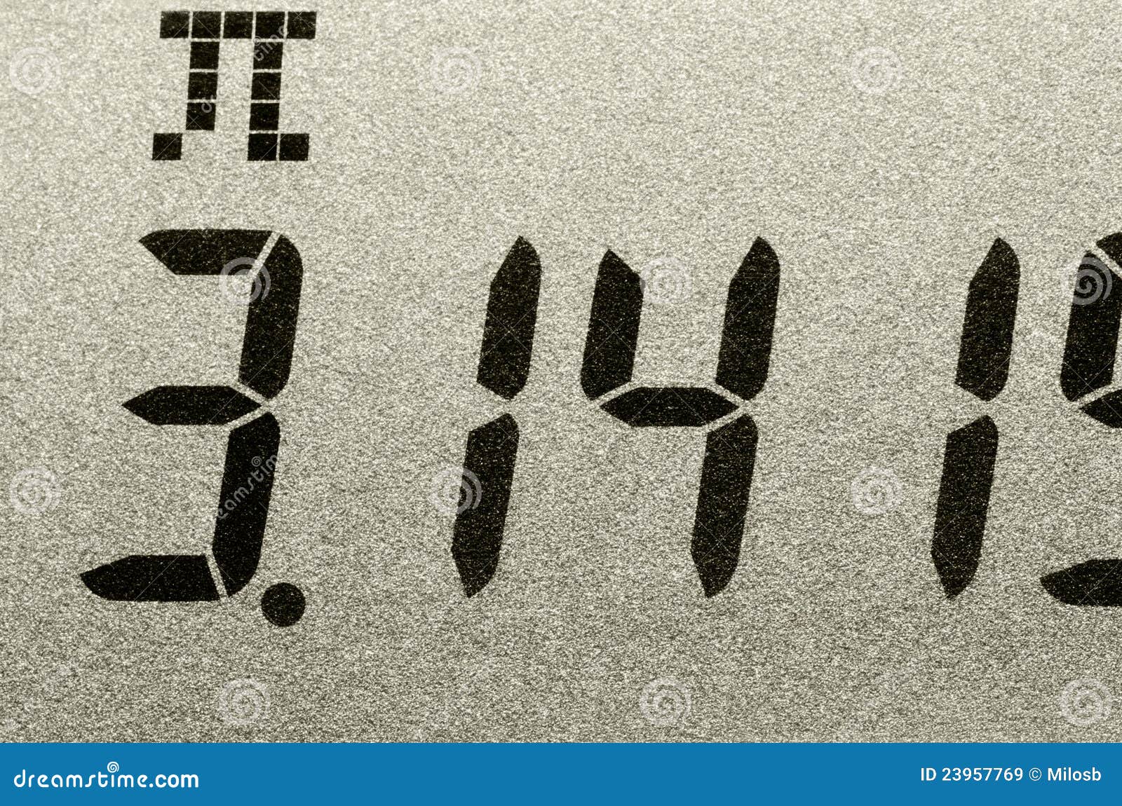 Macro shot of Pi number stock image. Image of engineering - 23957769
