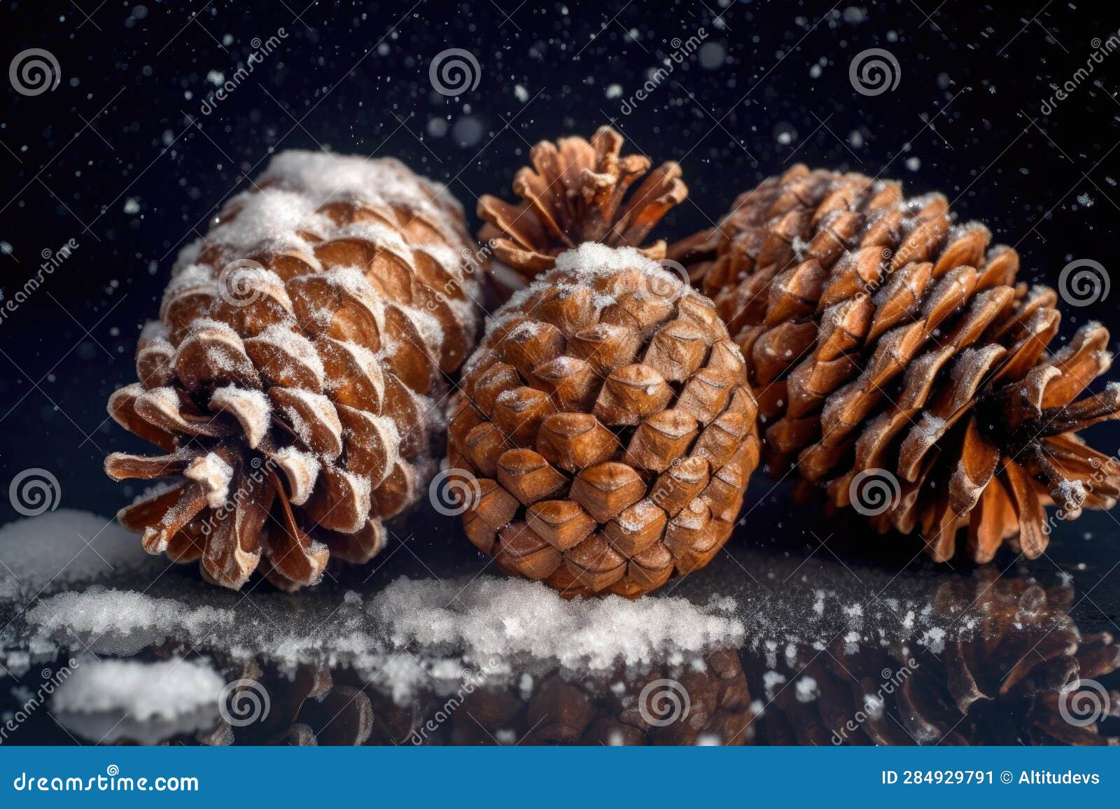 Macro Shot of Pine Cone Scales and Seeds Stock Image - Image of brown ...