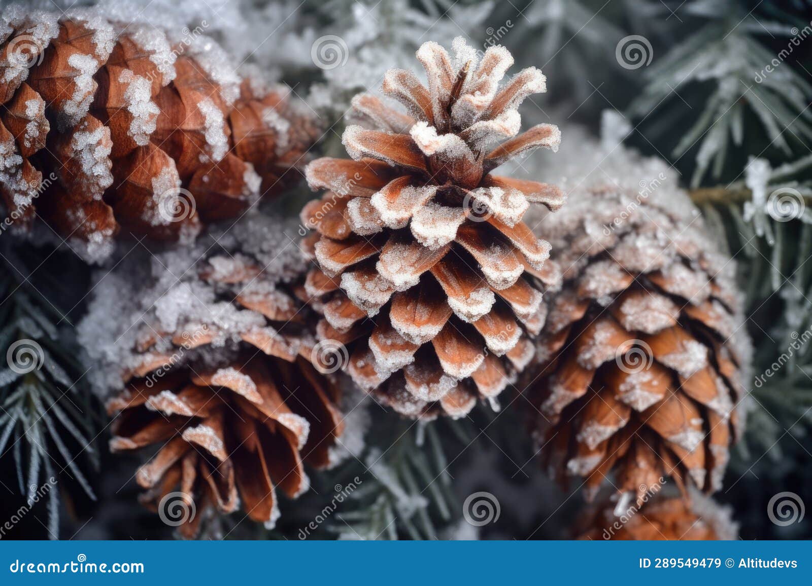 Macro Shot of Pine Cone Scales and Seeds Stock Image - Image of macro ...